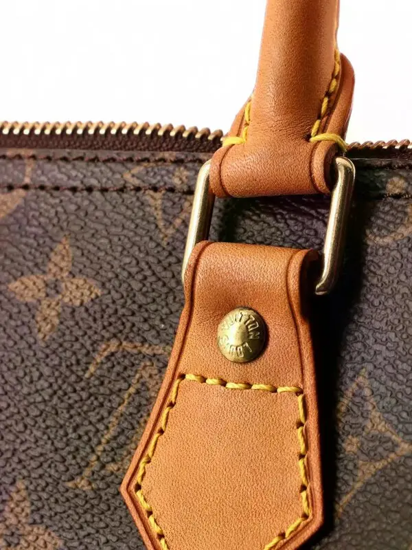LOUIS VUITTON Speedy Handbag Monogram Canvas 35 Satchel