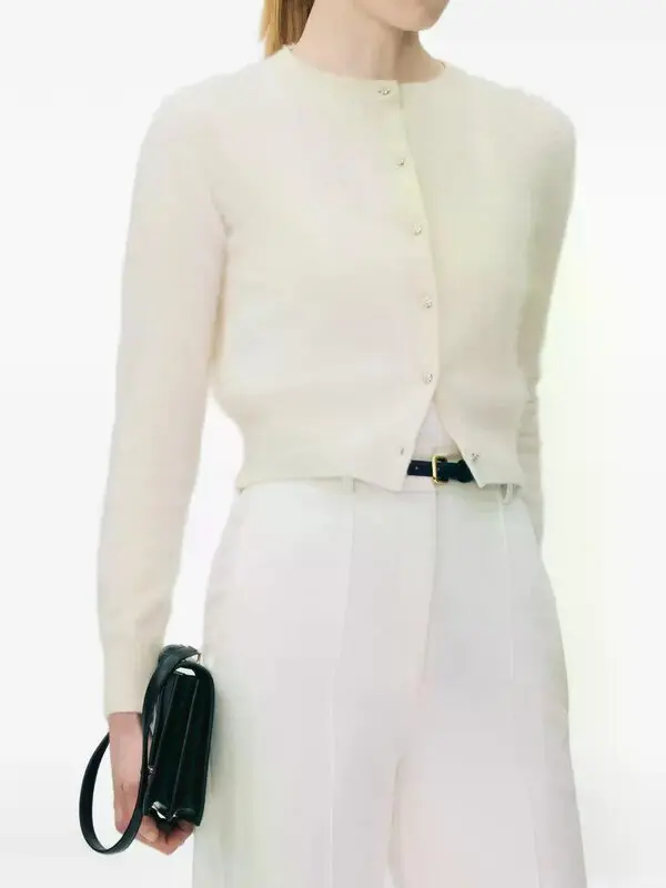 Adam Lippes Cruz Crystal-embellished Cardigan