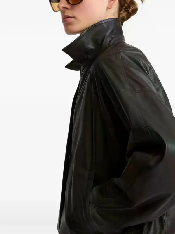 YVES SALOMON Button-down Long-sleeve Jacket