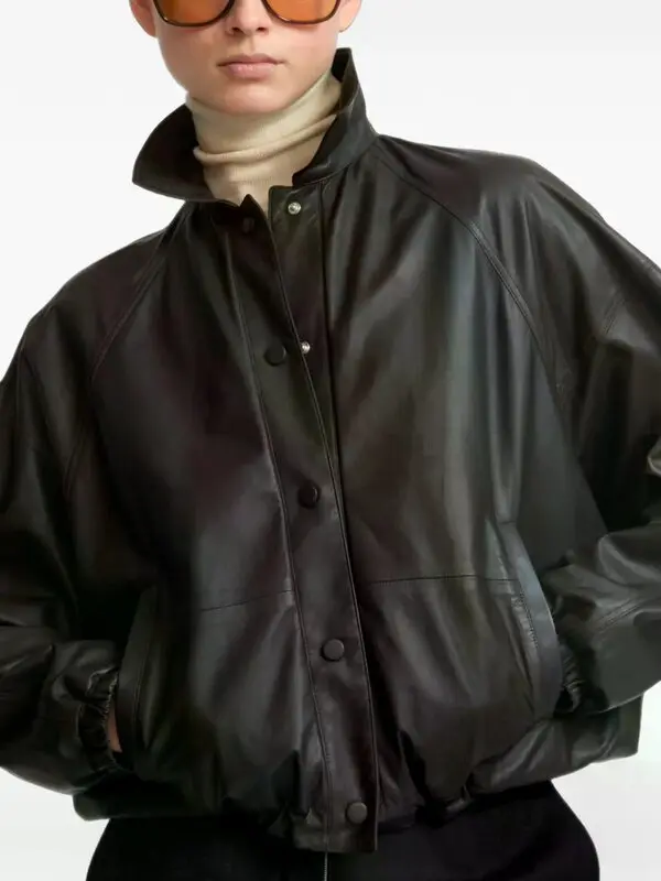 YVES SALOMON Button-down Long-sleeve Jacket