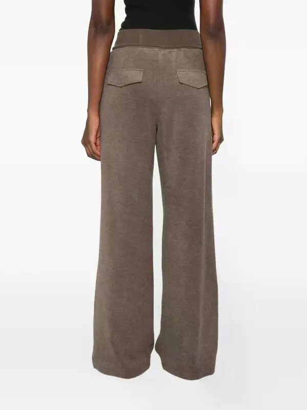ELEH Drawstring Wide-leg Track Pants