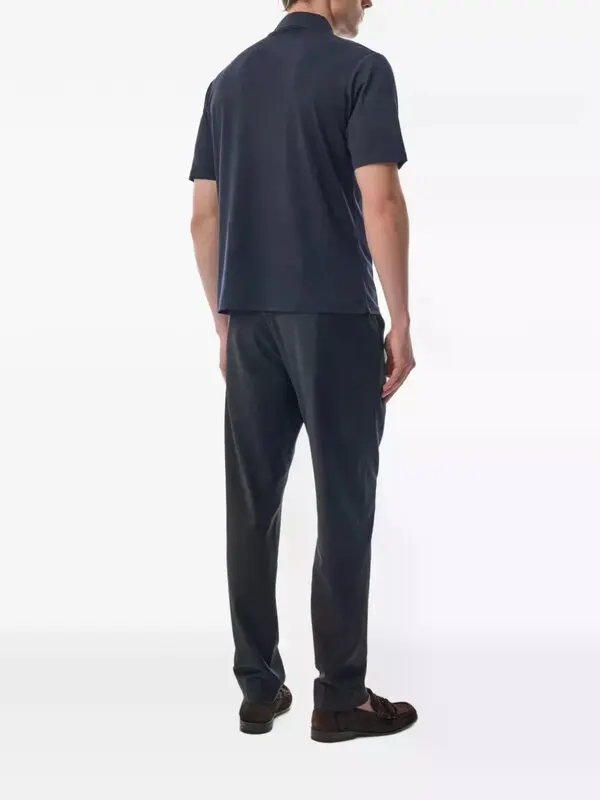 MEGUSTA Aurea Polo Shirt - Black