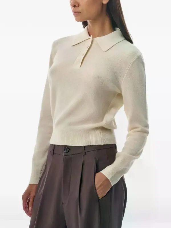 MEGUSTA Oversized Polo-collar Sweater