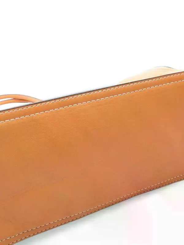 Loewe 2010s Anagram Leather Tote Bag