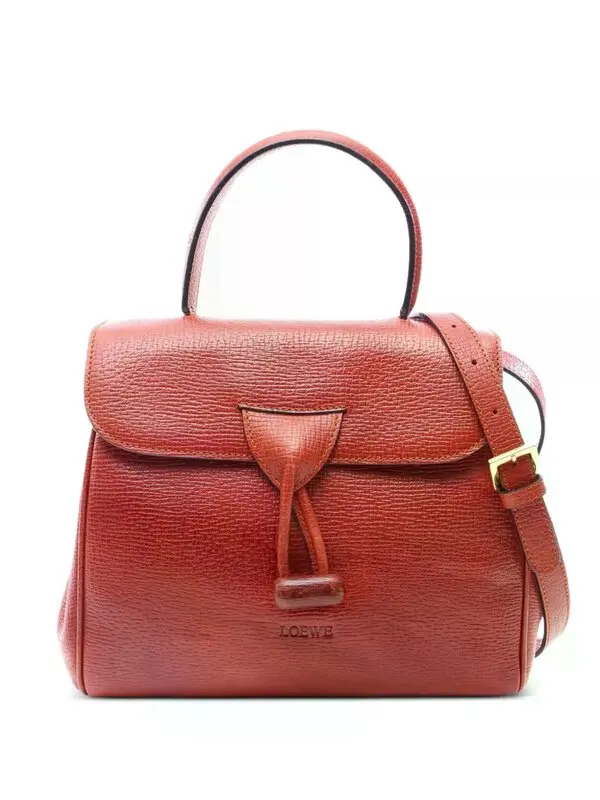 Loewe 2000s Top-handle Shoulder Bag - Red