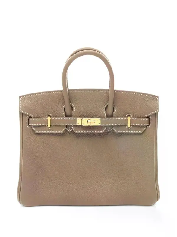 Hermès 2026 Birkin 25 Tote Bag - Brown