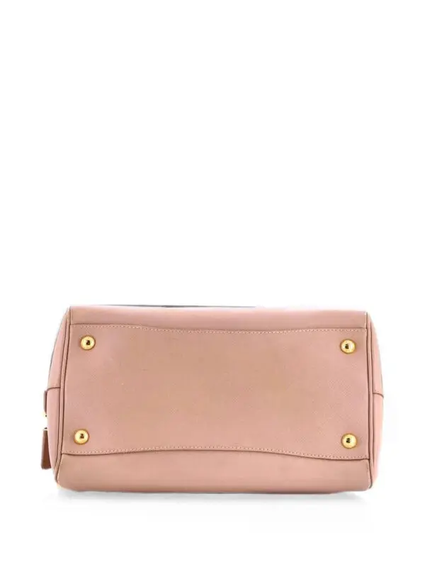 Prada Convertible Bowler Bag Saffiano Leather Medium Satchel