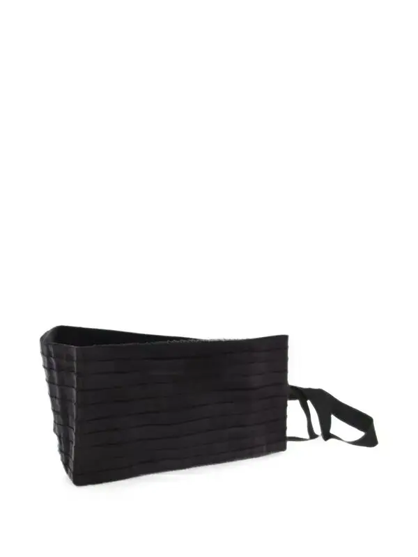 Dolce & Gabbana Pleated Frayed Belt