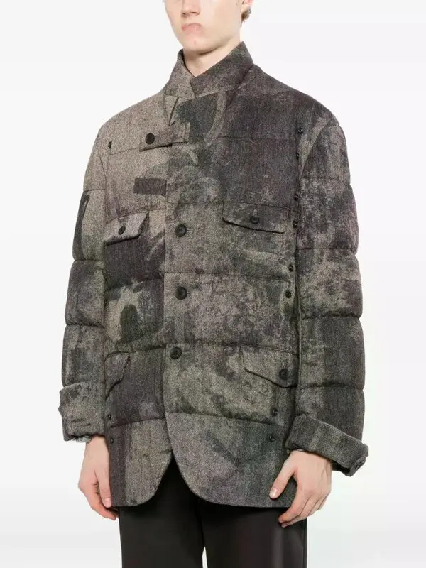 Yohji Yamamoto Printed Padded Jacket