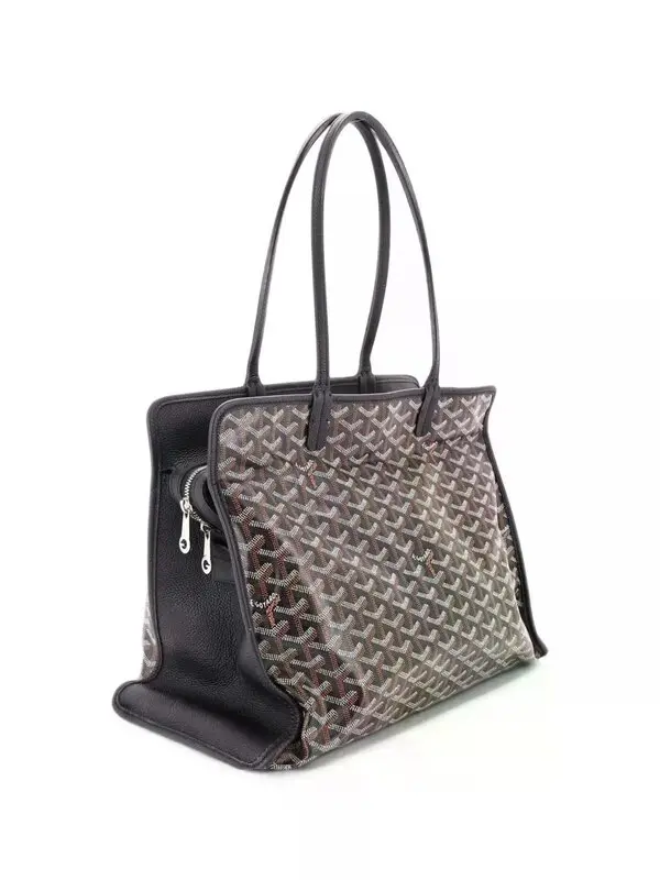 Goyard Hardy Pet Carrier Coated Canvas Pm Tote Bag
