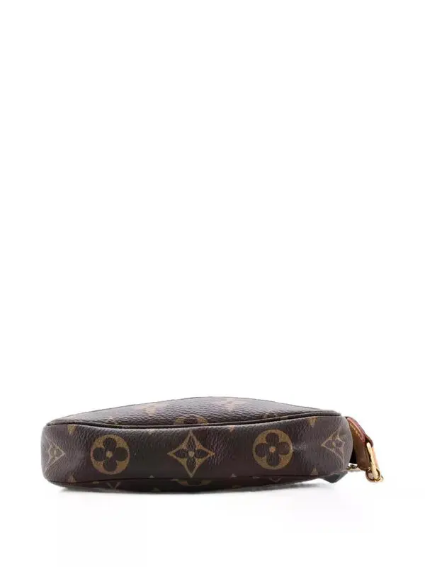 LOUIS VUITTON Pochette Accessoires Monogram Canvas Mini Clutch Bag