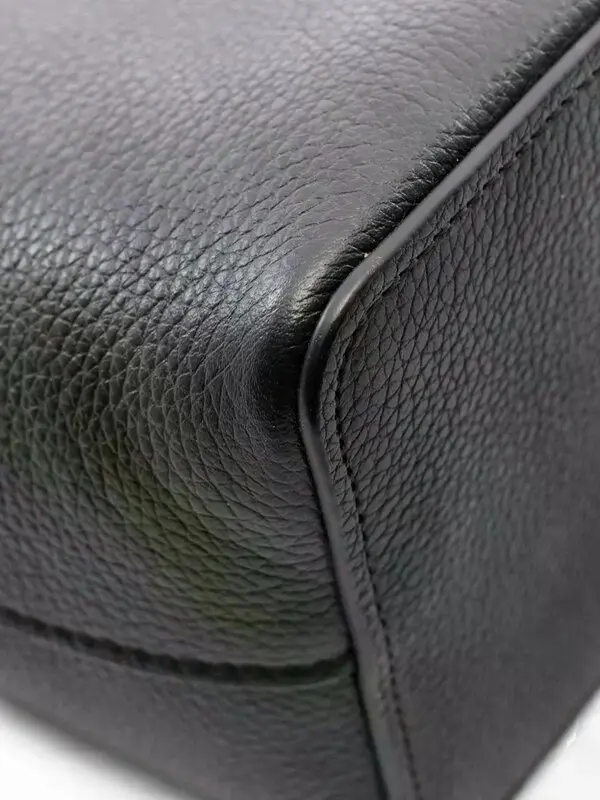 LOUIS VUITTON 2021 Nano Lockme Bucket Bag - Black