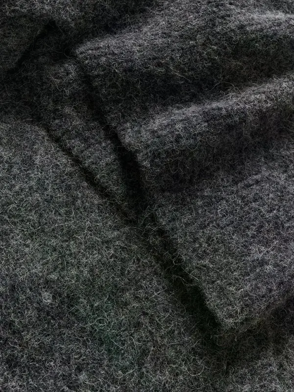 GESTUZ Alpha Hooded Scarf - Grey