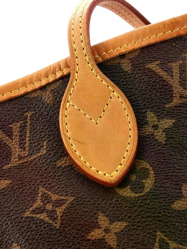 LOUIS VUITTON Neverfull Nm Monogram Canvas Mm Tote Bag - Brown