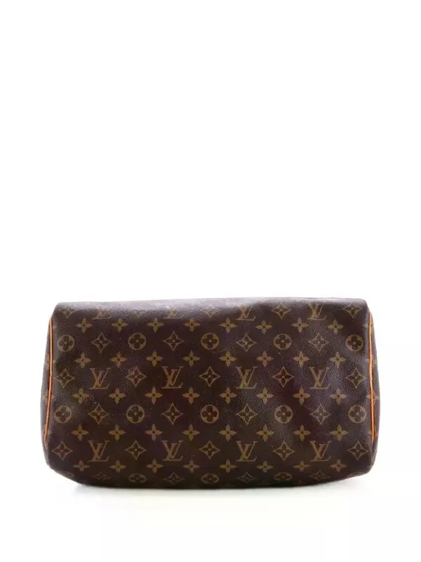 LOUIS VUITTON Speedy Handbag Monogram Canvas 35 Satchel