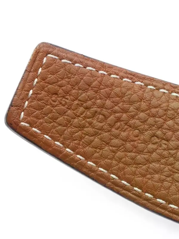 Hermès Constance H-buckle Reversible Belt