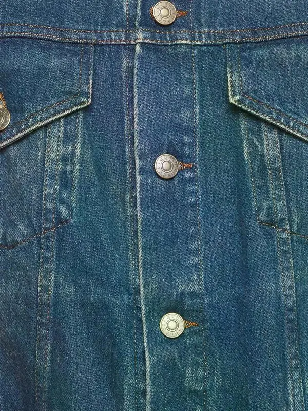 Gucci L'aveugle Par Amour Denim Jacket - Blue