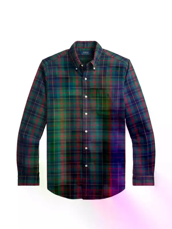 Polo Ralph Lauren Oxford Tartan Check Shirt - Blue