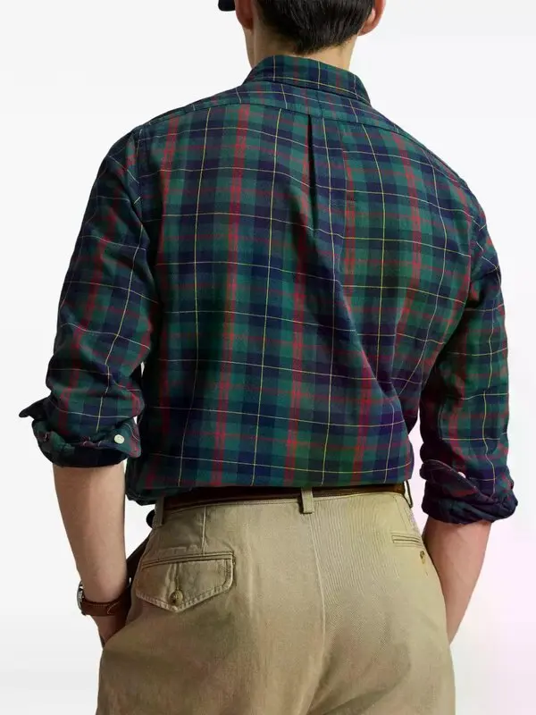 Polo Ralph Lauren Oxford Tartan Check Shirt - Blue