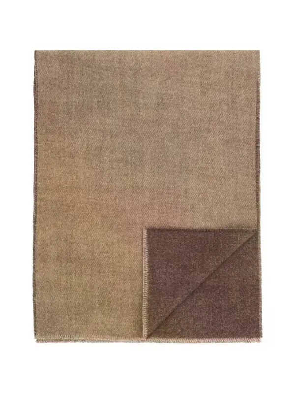 Boggi Milano Scarf In Wool With Drill Reinforcement