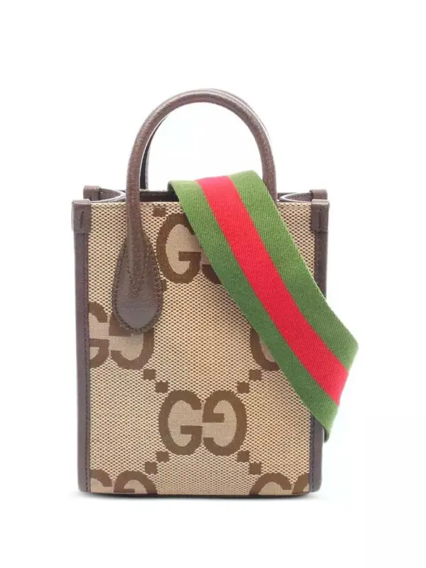 Gucci 2010s Jumbo Gg Tote Bag - Neutrals