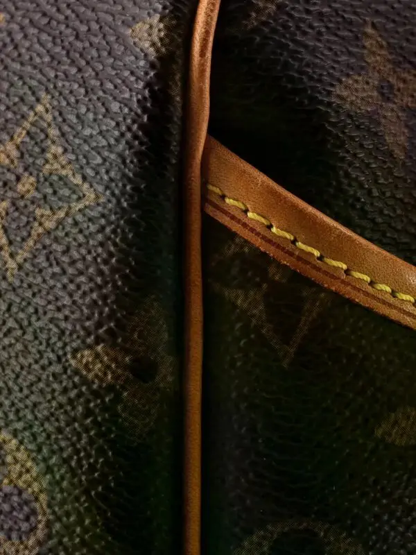 LOUIS VUITTON Deauville Monogram Canvas Handbag - Brown