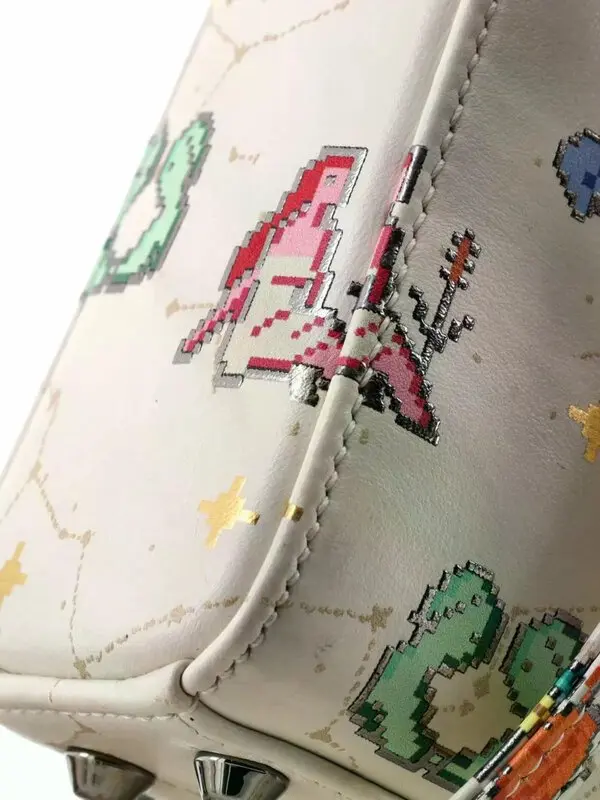 Dior Lady Bag Pixel Zodiac Printed Calfskin Mini Shoulder Bag