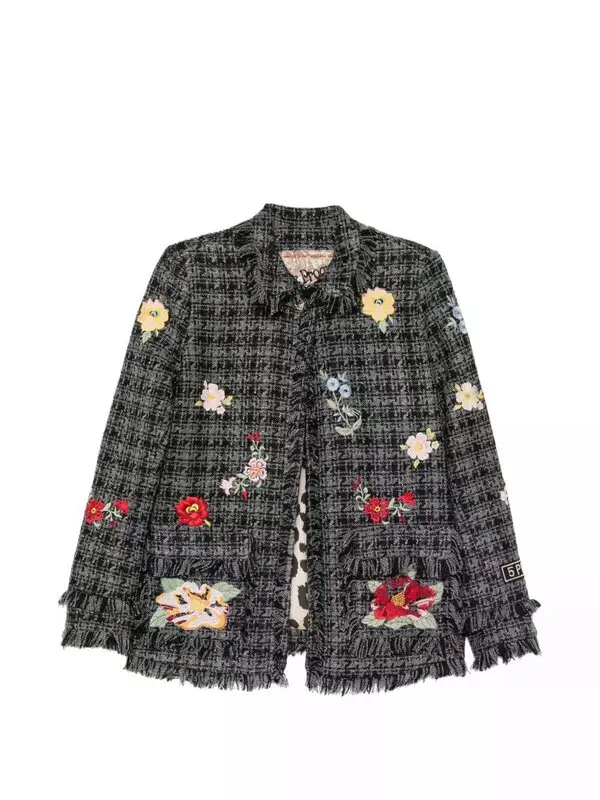 5 PROGRESS Embroidered Tweed Jacket