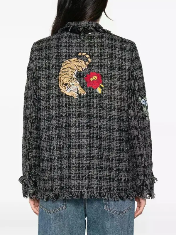 5 PROGRESS Embroidered Tweed Jacket