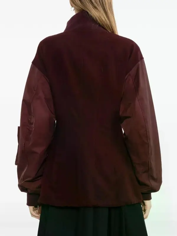 Yohji Yamamoto Flannel Darts Bomber Jacket
