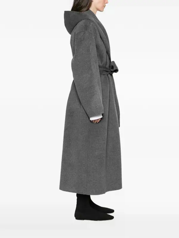 TOTEME Hooded Belted Coat