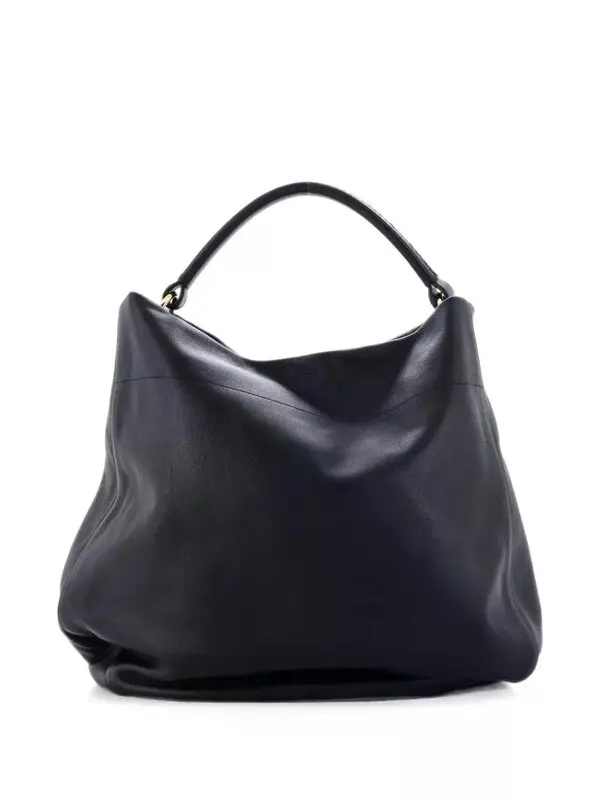 Prada Slouch Leather Large Hobo Bag