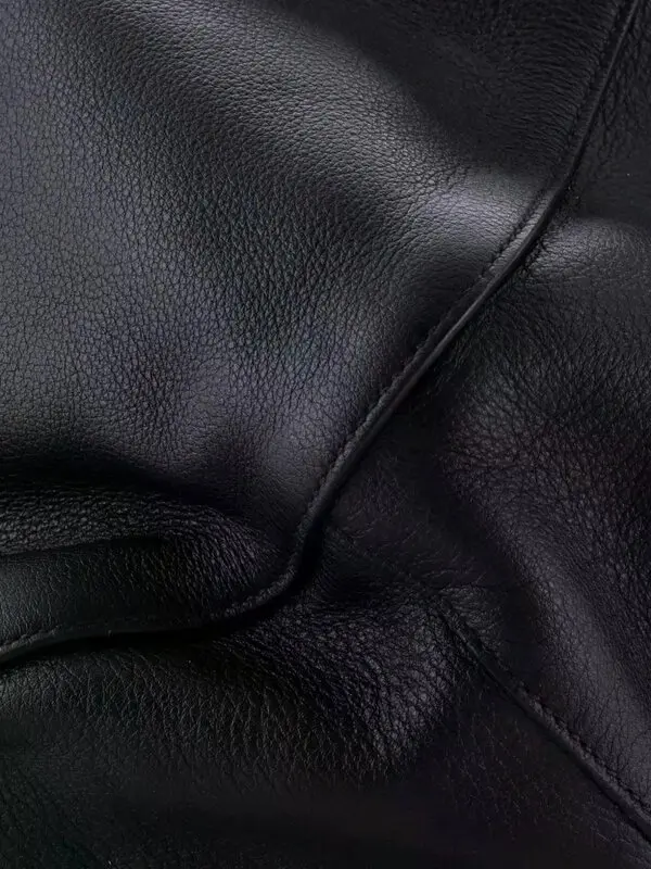 Prada Slouch Leather Large Hobo Bag