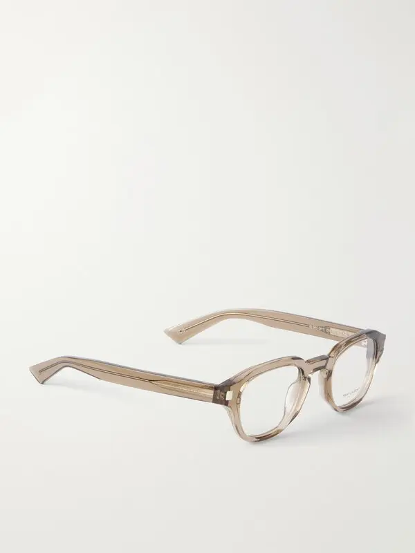 Saint Laurent Sl 946 Opt Round-frame Recycled Acetate Glasses