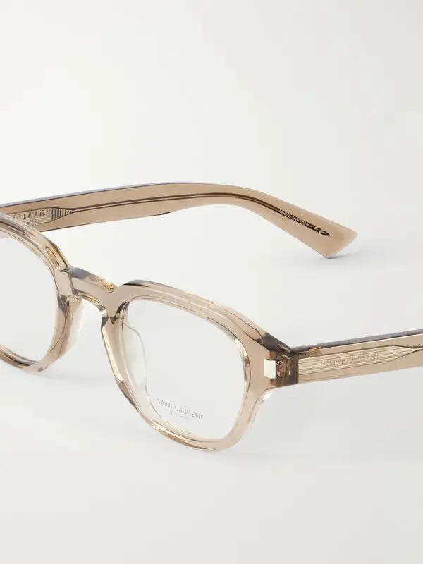 Saint Laurent Sl 946 Opt Round-frame Recycled Acetate Glasses
