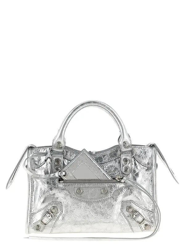 Balenciaga Le City' Mini Handbag - Silver