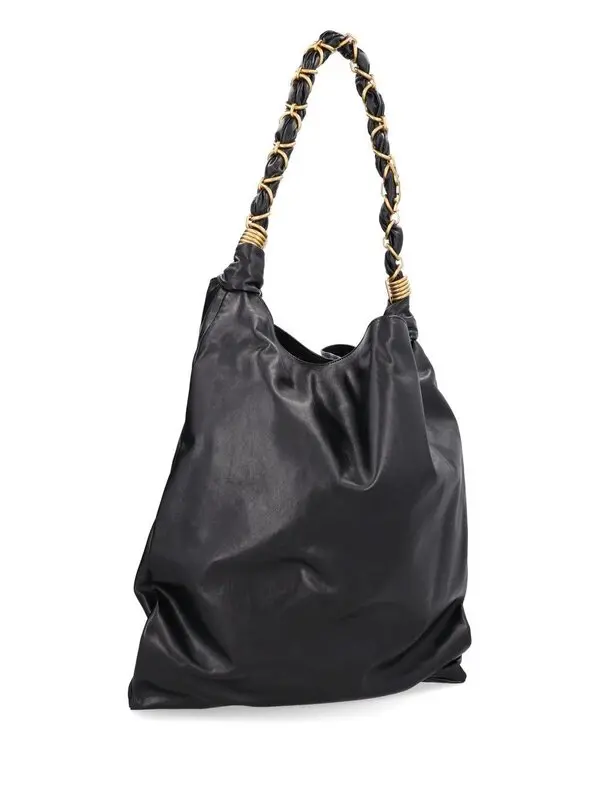 Saint Laurent Medium Amalia Hobo Bag - Black