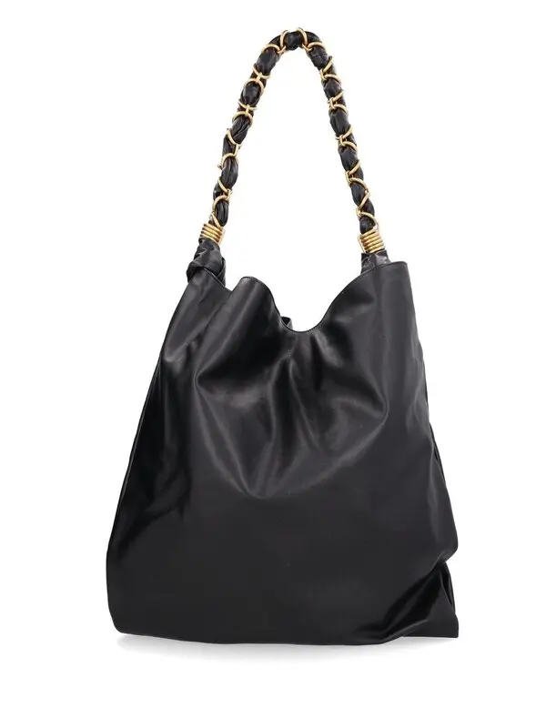 Saint Laurent Medium Amalia Hobo Bag - Black