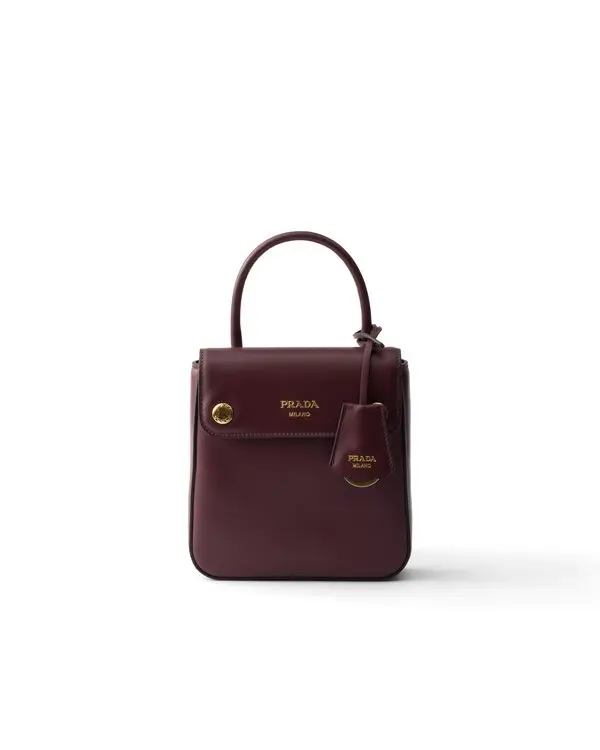 Prada Carry Mini Leather Handbag
