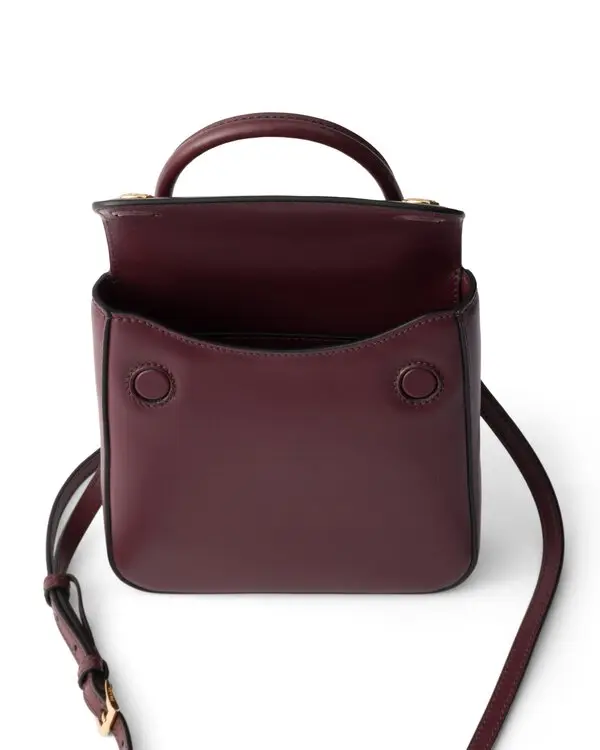 Prada Carry Mini Leather Handbag