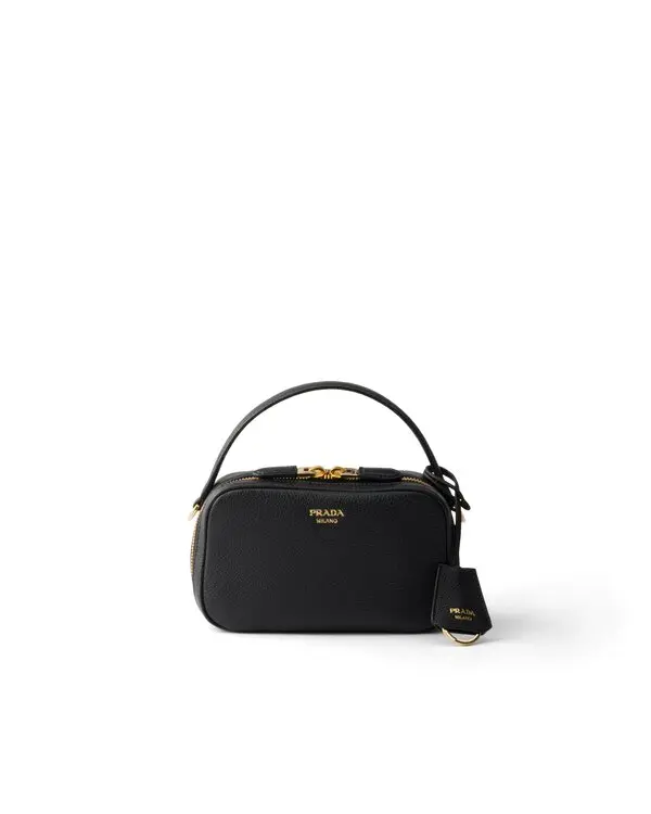 Prada Odette Leather Mini-bag - Black