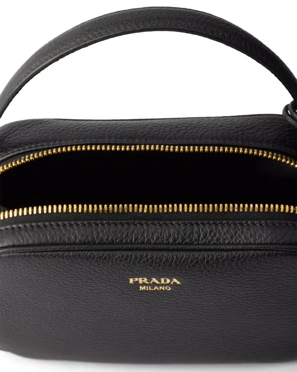Prada Odette Leather Mini-bag - Black