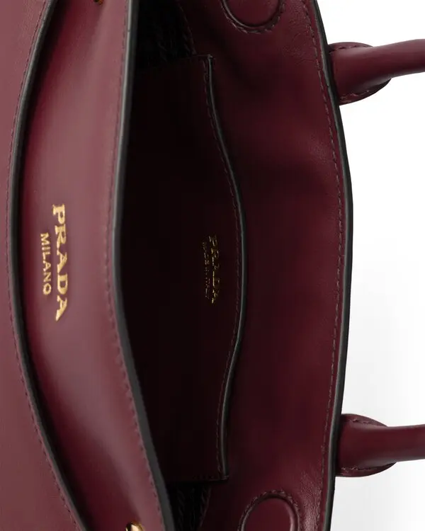 Prada Carry Mini Leather Handbag