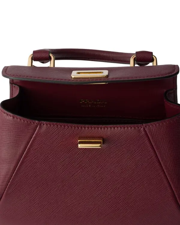 Prada Avoir Mini Handbag In Saffiano Leather