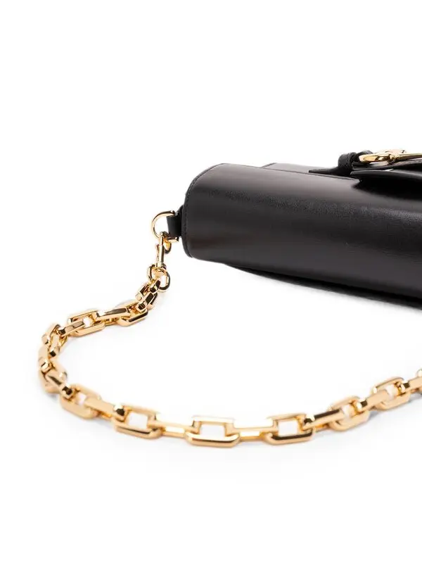 Gucci Horsebit Ristretto Medium Leather Shoulder Bag