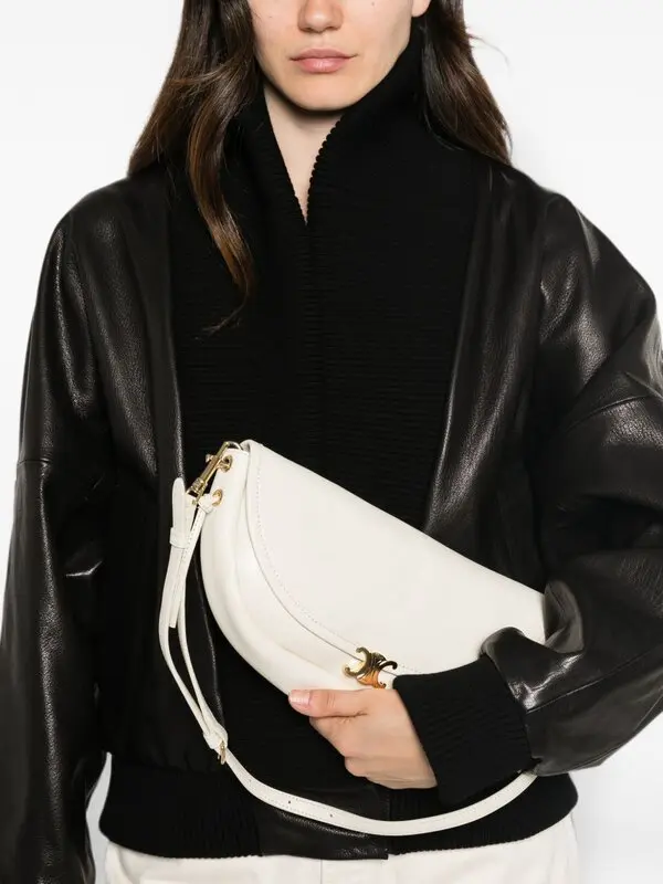 Celine Triomphe Small Leather Shoulder Bag