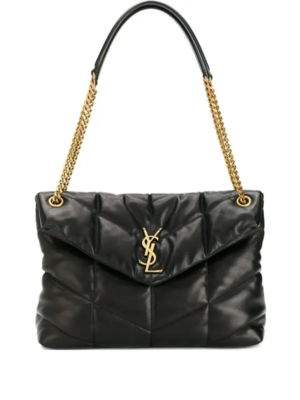 Saint Laurent Puffer Medium Leather Shoulder Bag - Multicolor