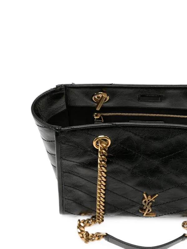 Saint Laurent Niki Small Leather Tote Bag