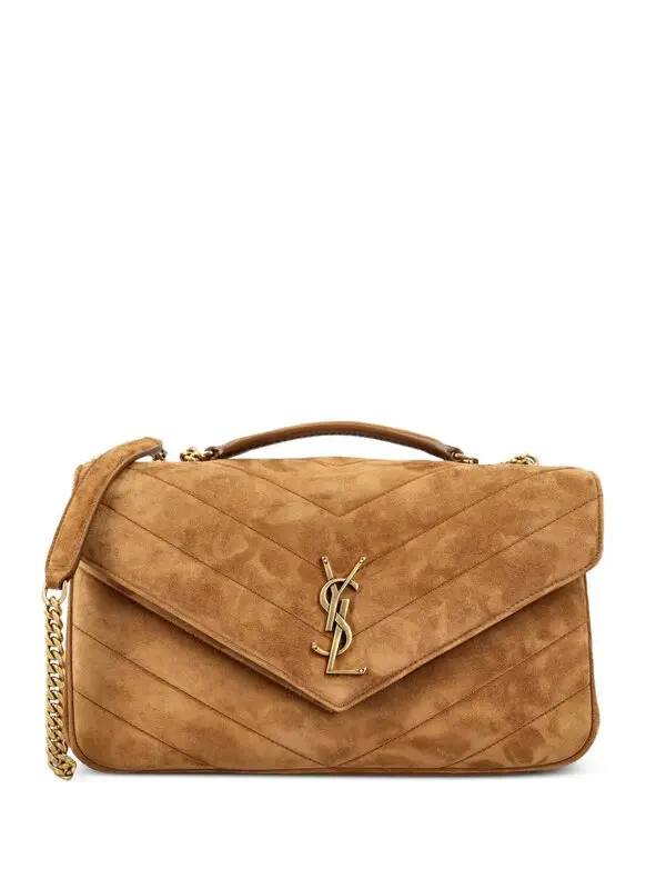 Saint Laurent Loulou Medium Leather Shoulder Bag - Multicolor