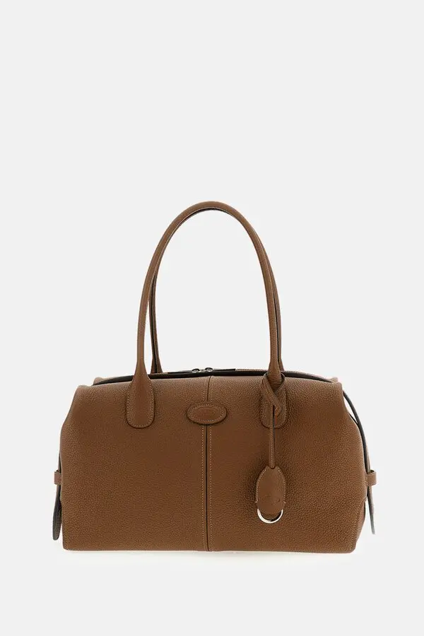 TOD'S Large Leather Boston Bag - Multicolor